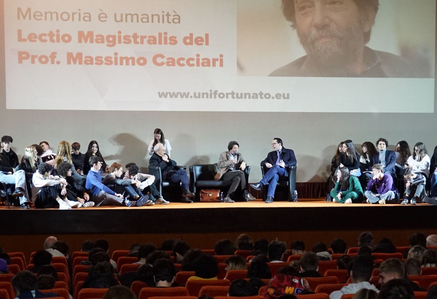 LECTIO MAGISTRALIS DEL PROF. MASSIMO CACCIARI – Università Telematica ...